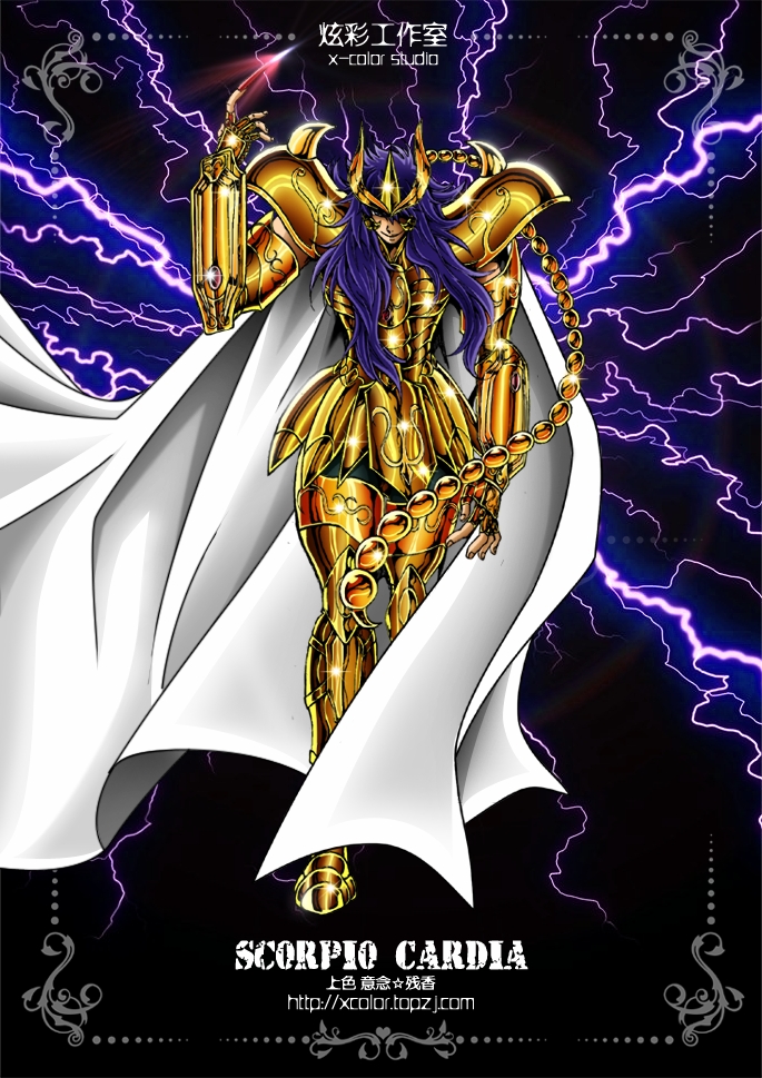Saint Seiya - Ultimate Apocalypse - IMAGENES SAINT SEIYA ESCORPIO DORADO Y SAPURI ( CARDIA ...